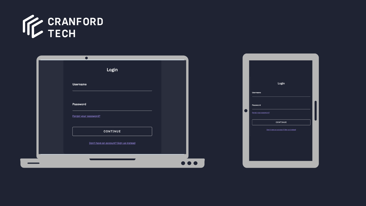 Elegant Login Template | Bubble